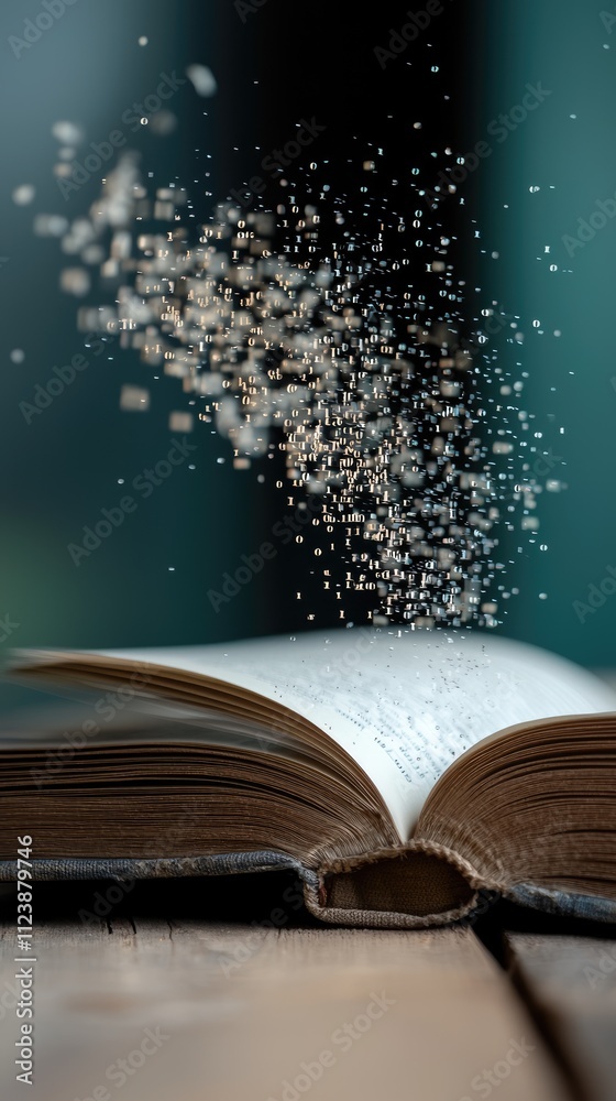 Book Digitization Transforming Pages Digital Data Flow Educational Technology Seamless