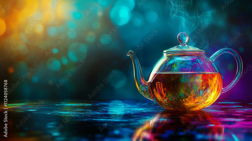 International Tea Day Social Media Poster Featuring Tea Leaves and Cups ...