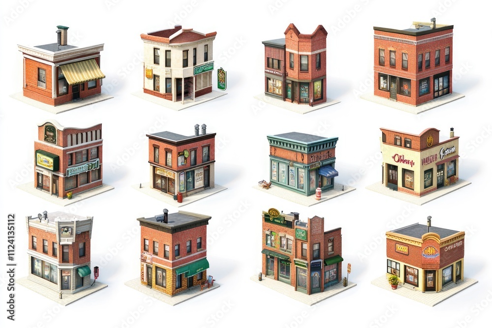 Explore Charming Brick Buildings: Architectural Details & Urban Designs ...