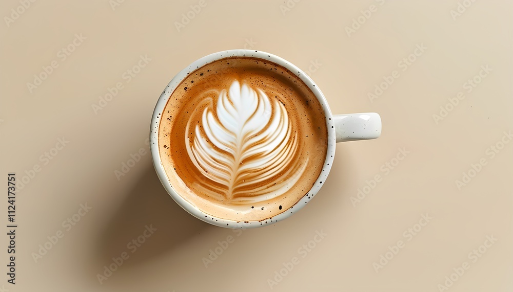 Creating artistic coffee latte designs cozy setting beverage ...
