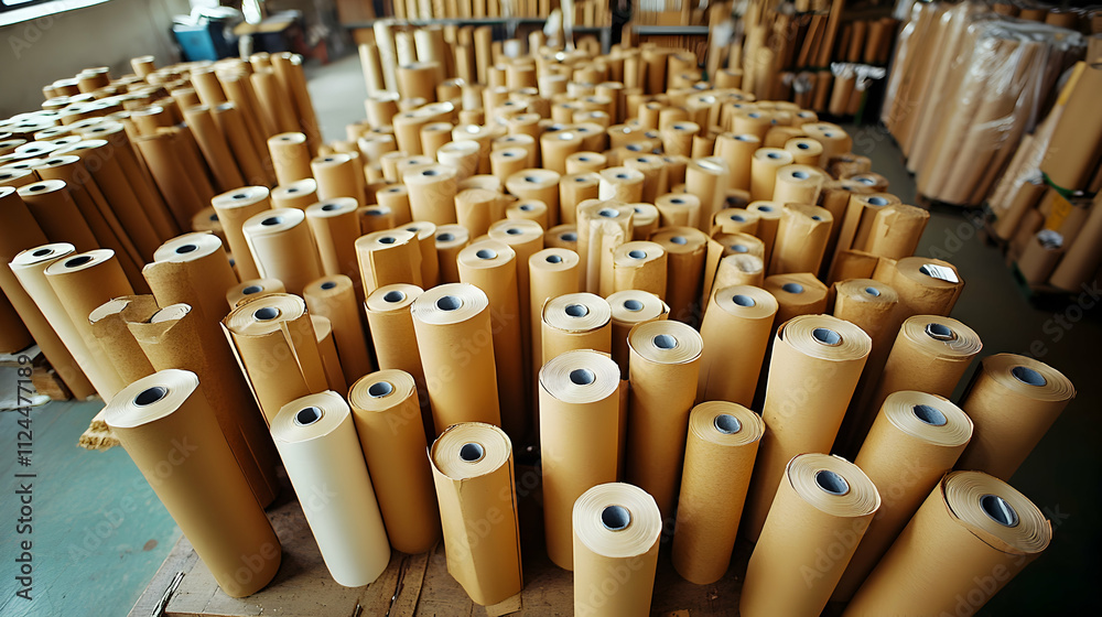 Kraft Paper Rolls, A Warehouse of Abundant Materials for Packaging and ...