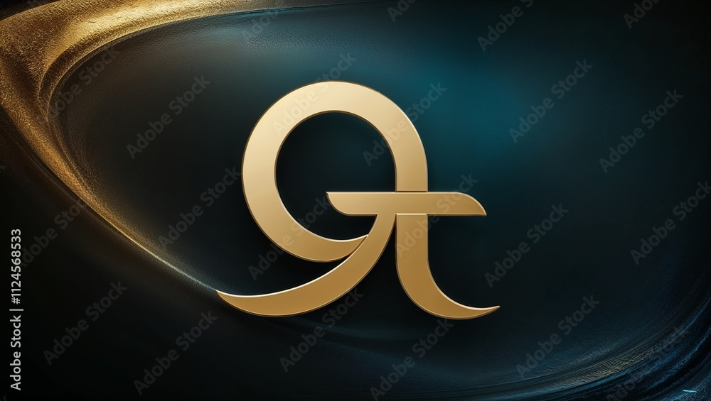 upsilon symbol greek alphabet sign of the upsilon letter in abstract ...
