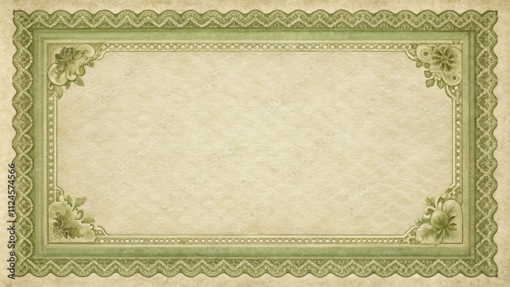 Blank Certificate Diploma Border Template, Award Document, Graduation ...
