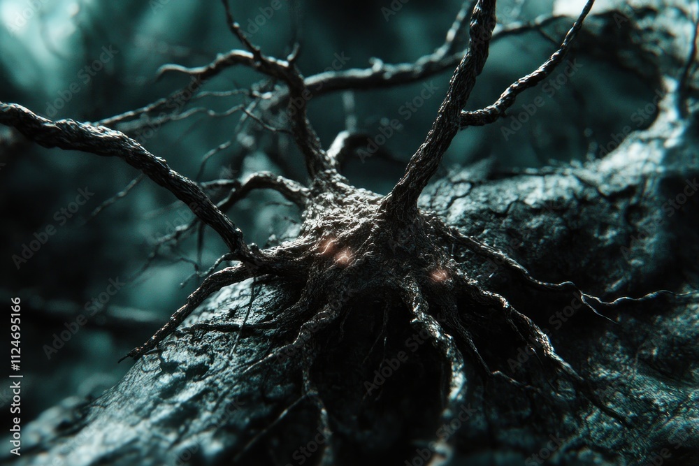 Artistic Depiction of Neuron Activation Memory Exercise, Cognitive Enhancement, Brain ...