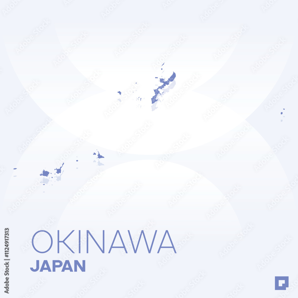 Okinawa vector map, Vector map of Okinawa, editable eps, AI files ...