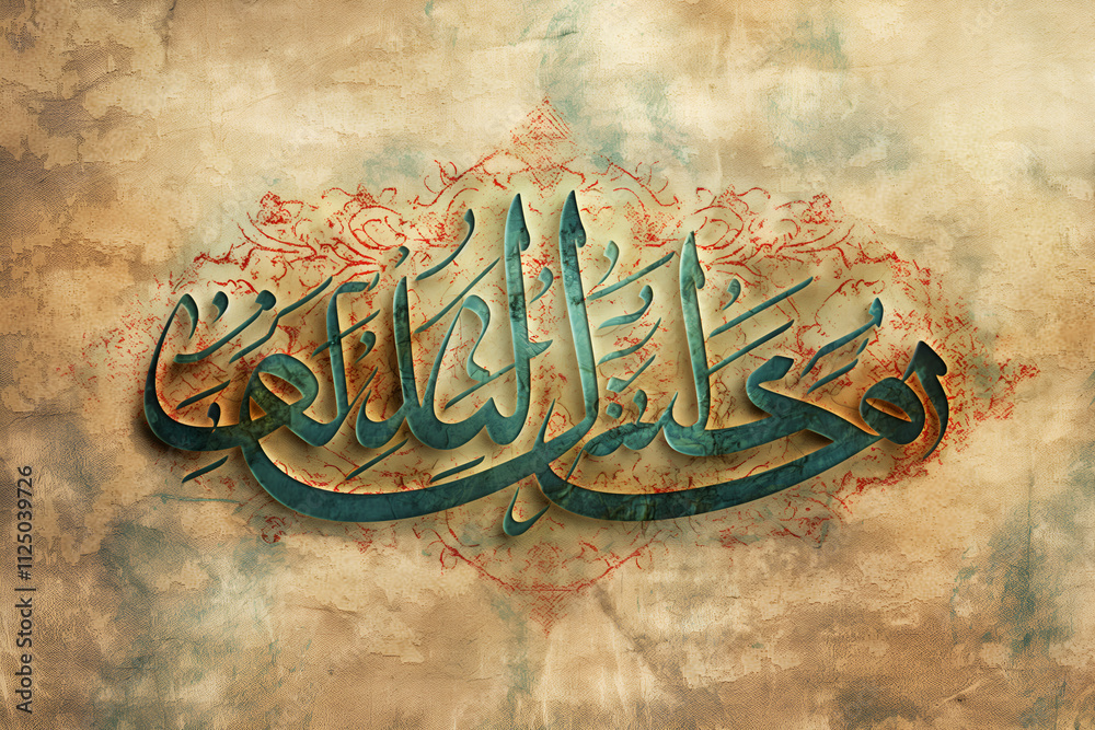 Bismillah Arabic Calligraphy the first verse of Quran, translated as ...