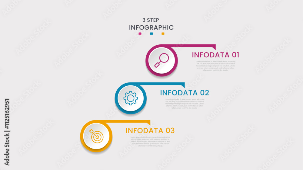 Business Data Visualization Process Chart Abstract Elements Of A 8719