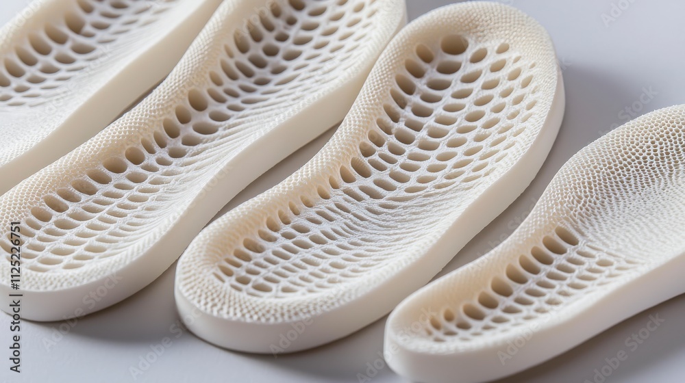 Shoe insoles with soft cushioned textures for enhanced comfort indoor ...