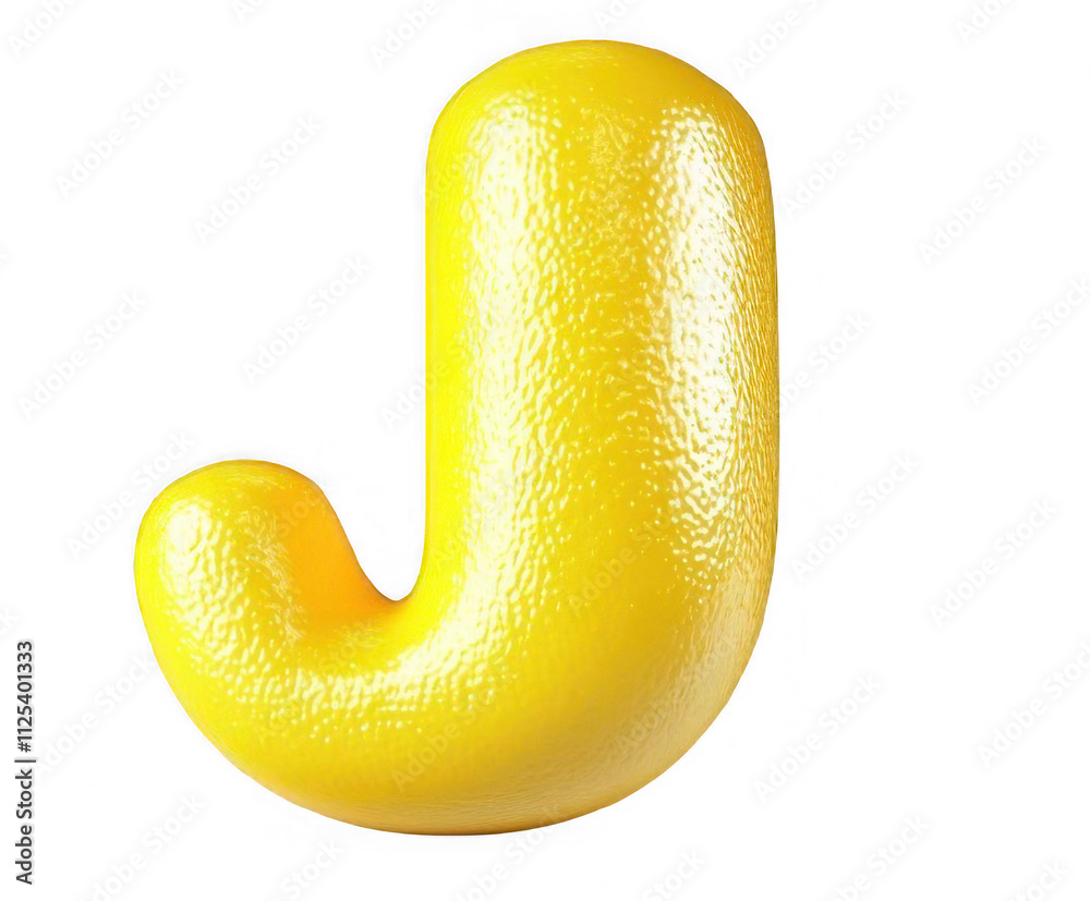 PNG transparente Letra J del abecedario con textura, forma y color de ...