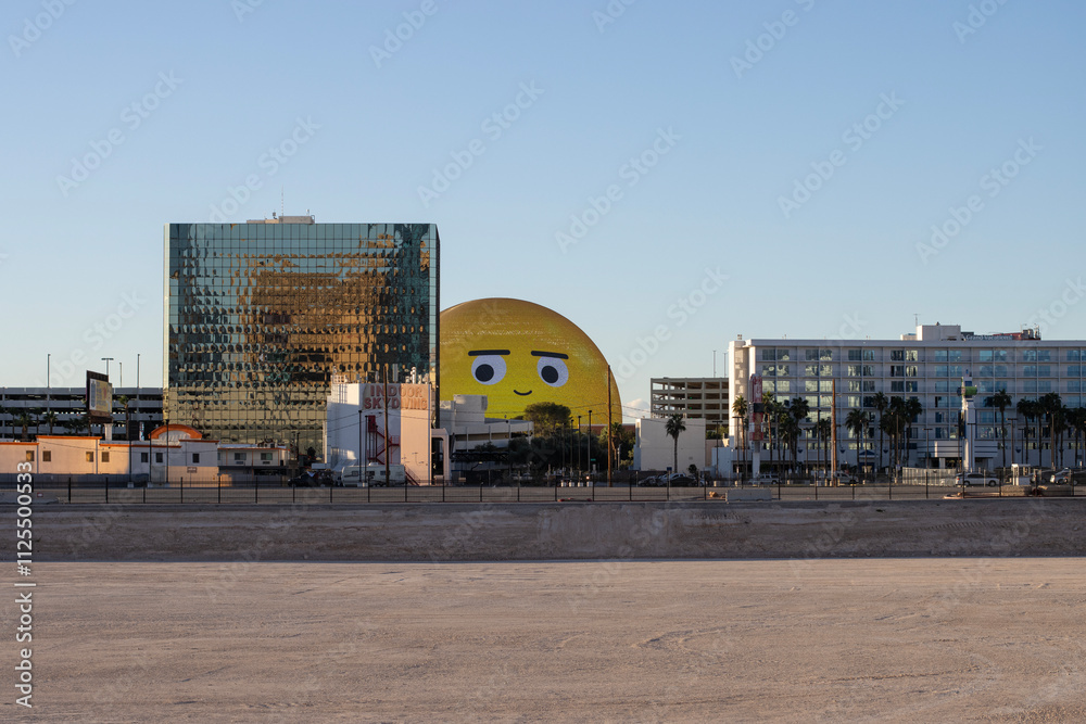 Las Vegas, NV, USA - Oct 29, 2024: The Sphere, a music and ...