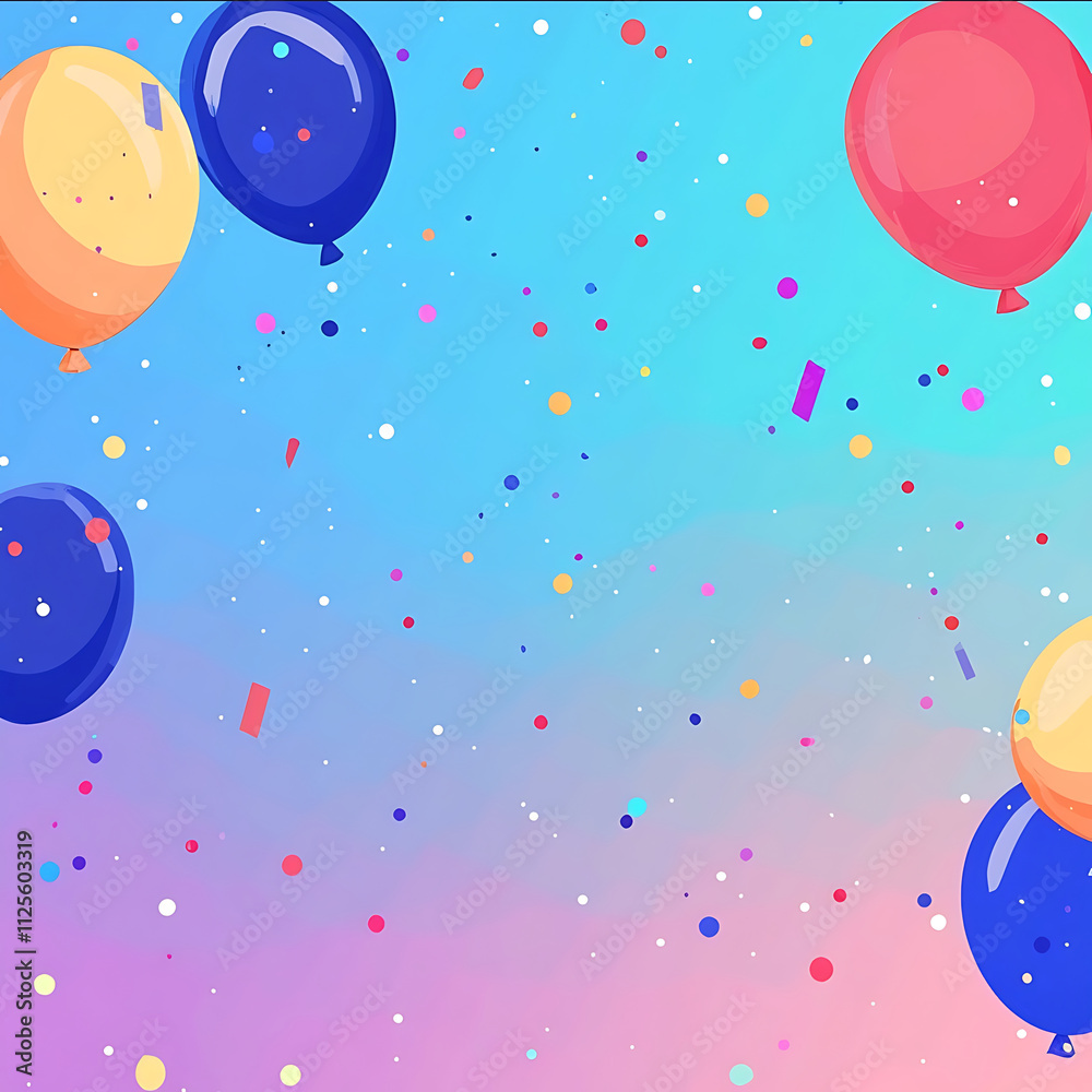 bright color background vector illust very simple party background ...