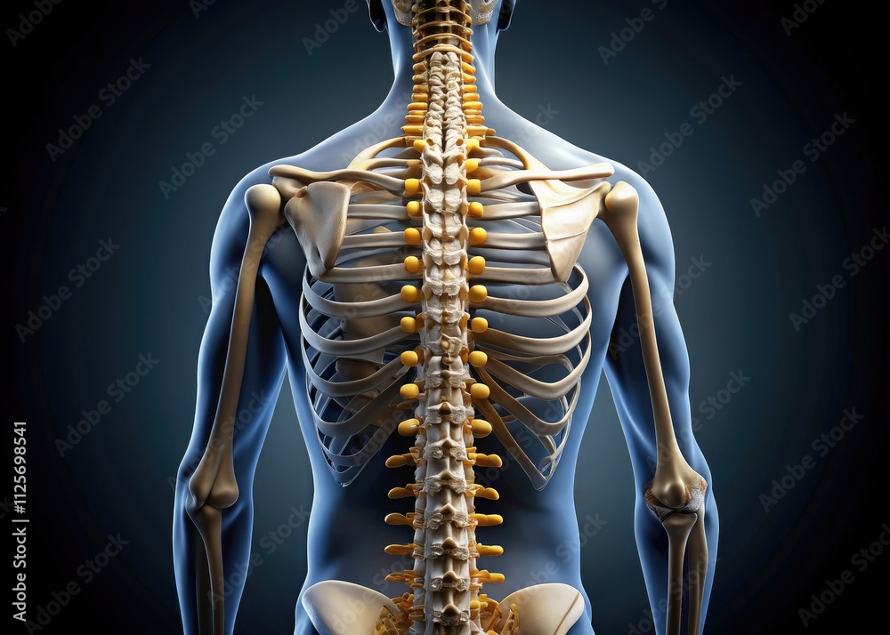 Human Spine Anatomy: Detailed Backbone & Vertebral Column Structure ...