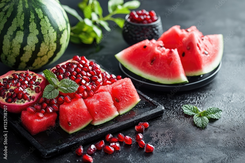 Yalda Night Celebration: Enjoying pomegranate and watermelon ...