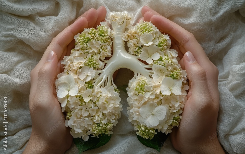 Tuberculosis awareness: lung depiction, health education, disease care ...