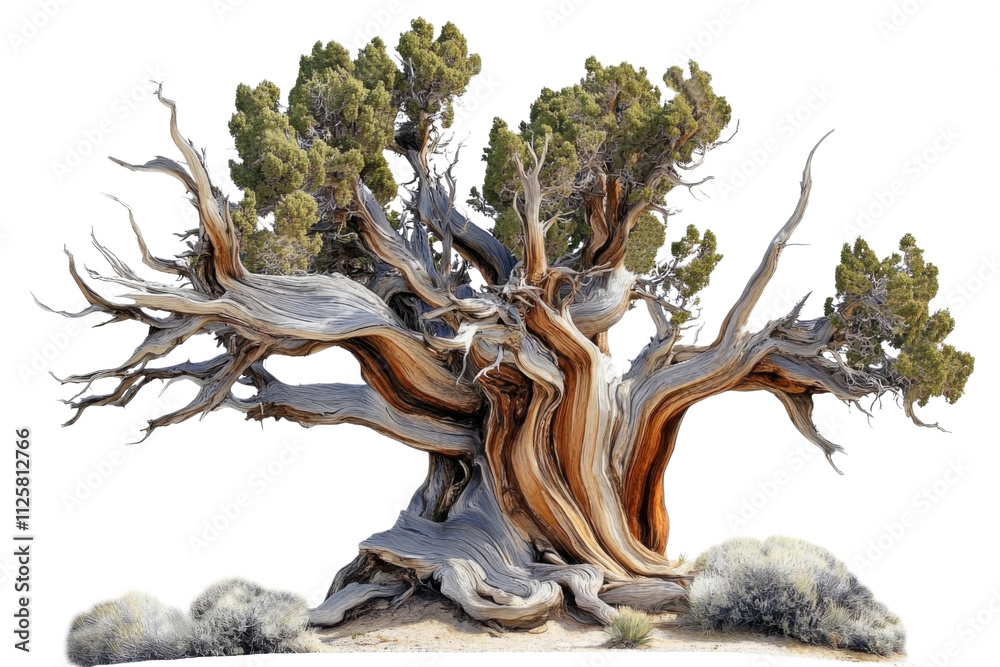Foto Ancient bristlecone pine tree in the White Mountains of California ...