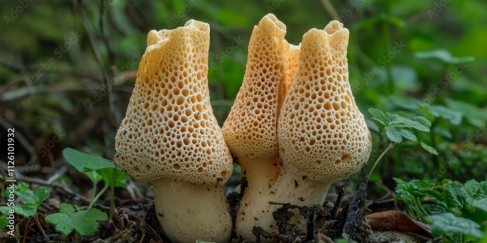 Phallus hadriani, often recognized as the dune stinkhorn or sand ...