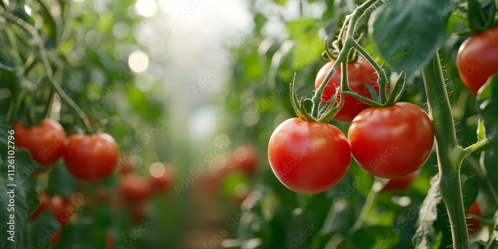 Foto de Stock Genetically modified tomatoes showcase the innovation in ...
