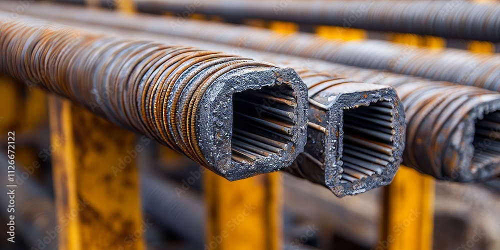 Steel bars play a crucial role in construction, providing strength and ...