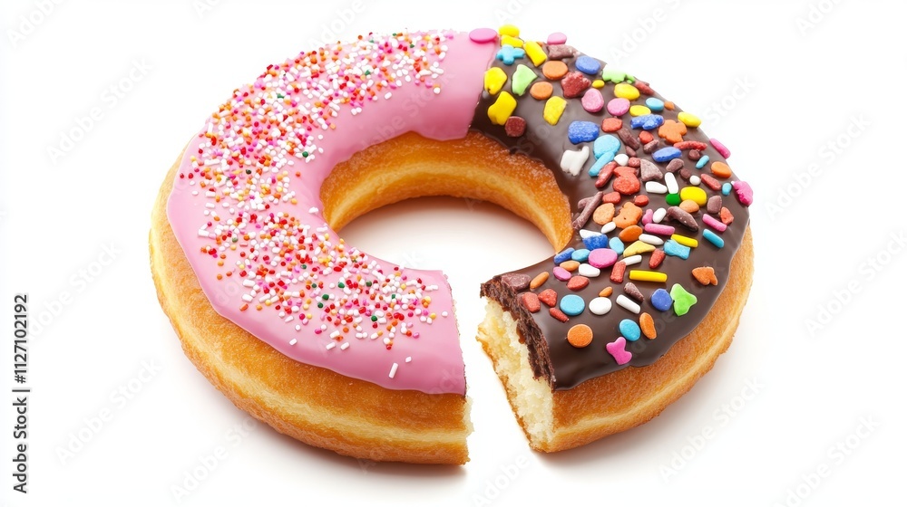Donut chart graph growth diagram Infographics elements analysis ...
