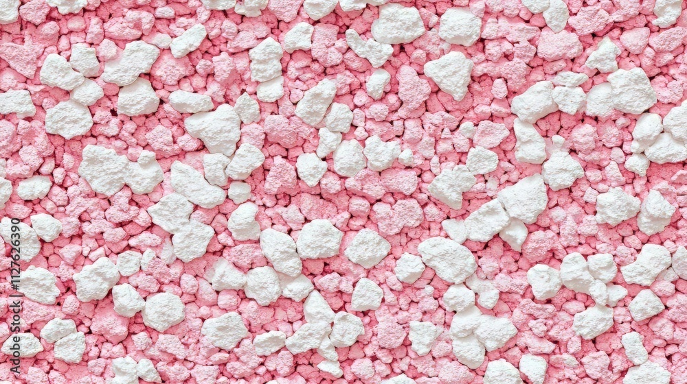 Seamless white and pink gravel texture. repeatable pattern, seams free ...