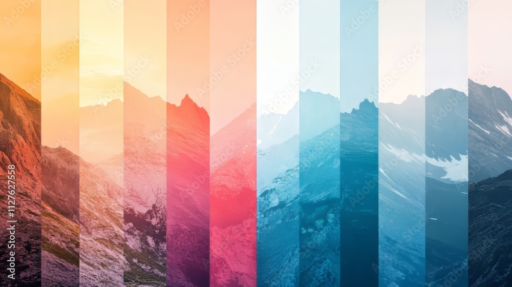 Vibrant duotone gradient preset pack for photoshop - creative color ...