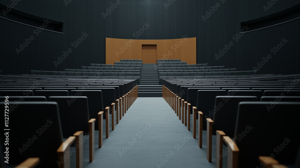 Planning conference session modern auditorium interior design ...