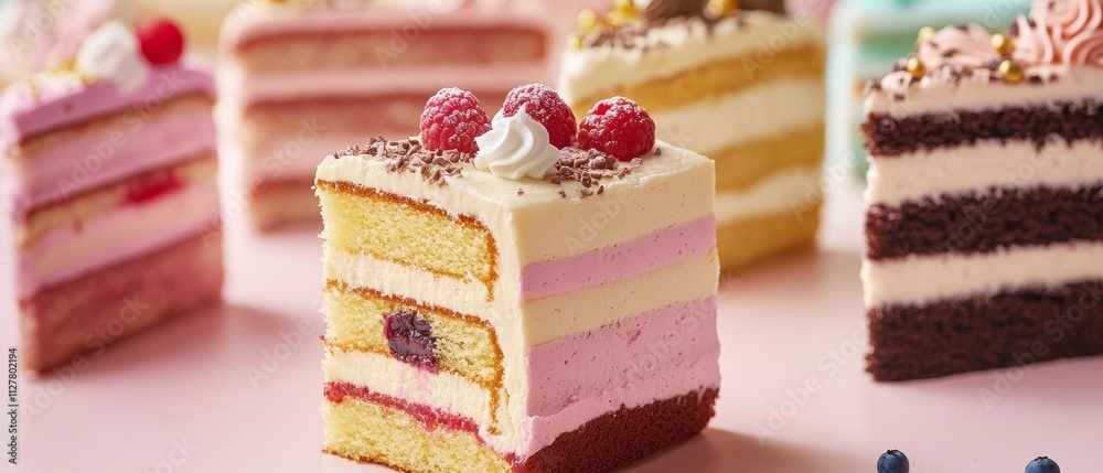 Indulge in the delightful world of cake, where layers of fluffy sponge ...