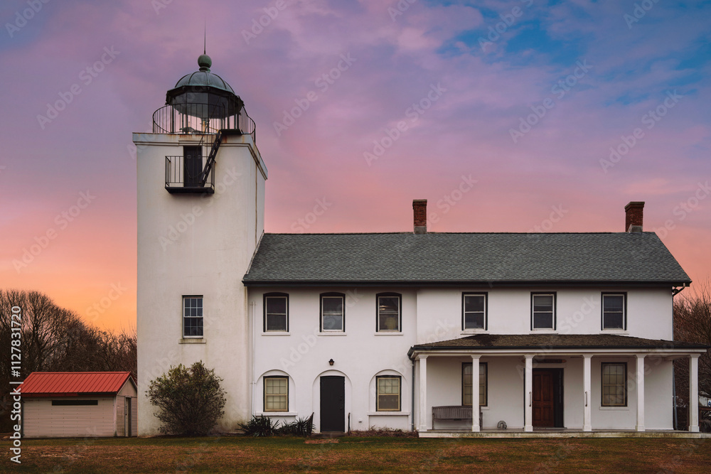 Horton Point Lighthouse, the landmark navigational architecture built ...