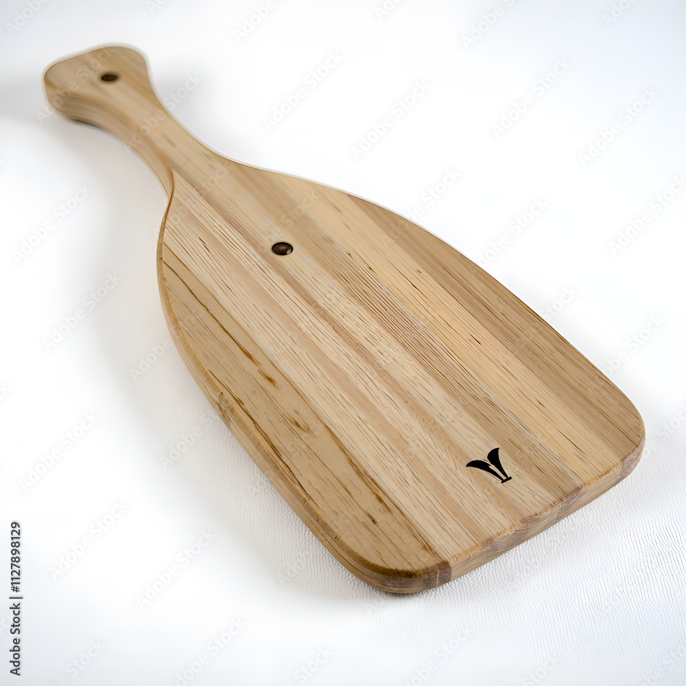 Handcrafted wooden paddle board ideal for serving and displaying ...