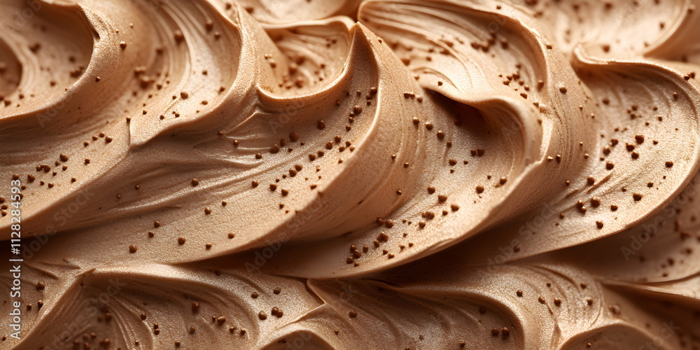 Mousse mocha color of the year 2025, light and airy chocolate mousse ...