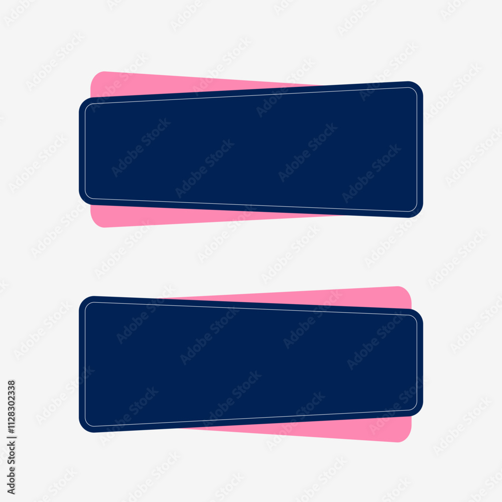 Text Box Clipart with Transparent Background - Modern and Stylish ...