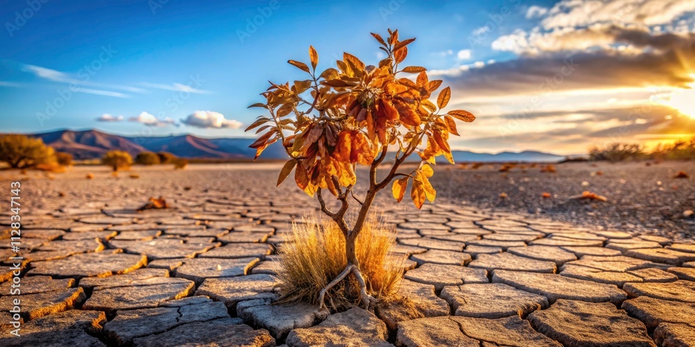 Dried Plant Landscape Photography: Withered Flora, Desert Scene, Arid ...