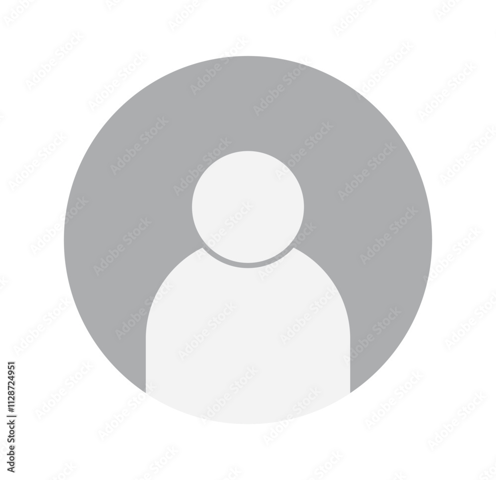 Avatar, gender neutral silhouette Vector illustration, profile picture ...