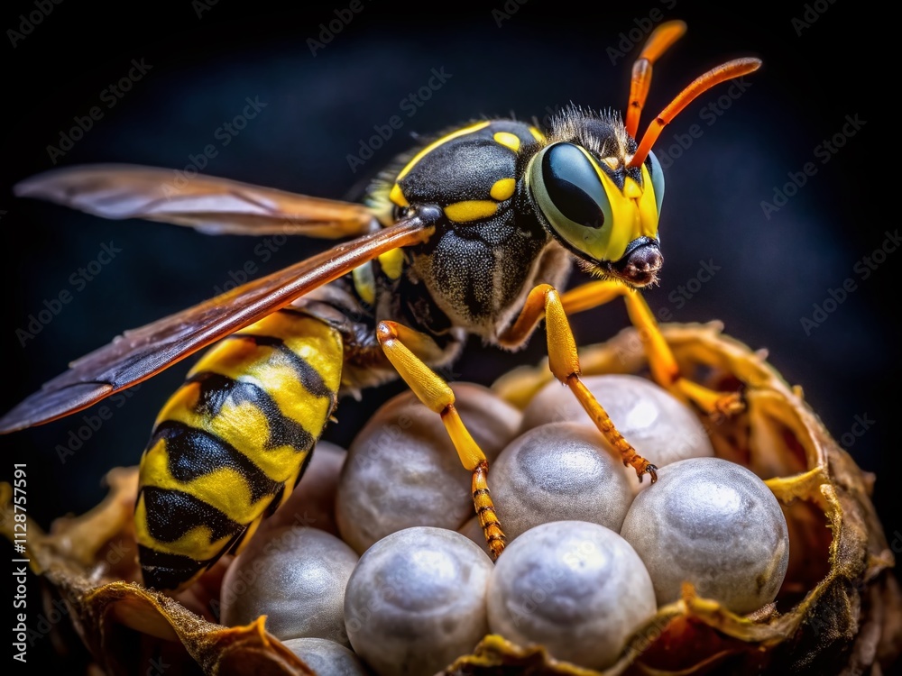Captivating Night Photography of Yellow Jacket Wasp Birth Process ...