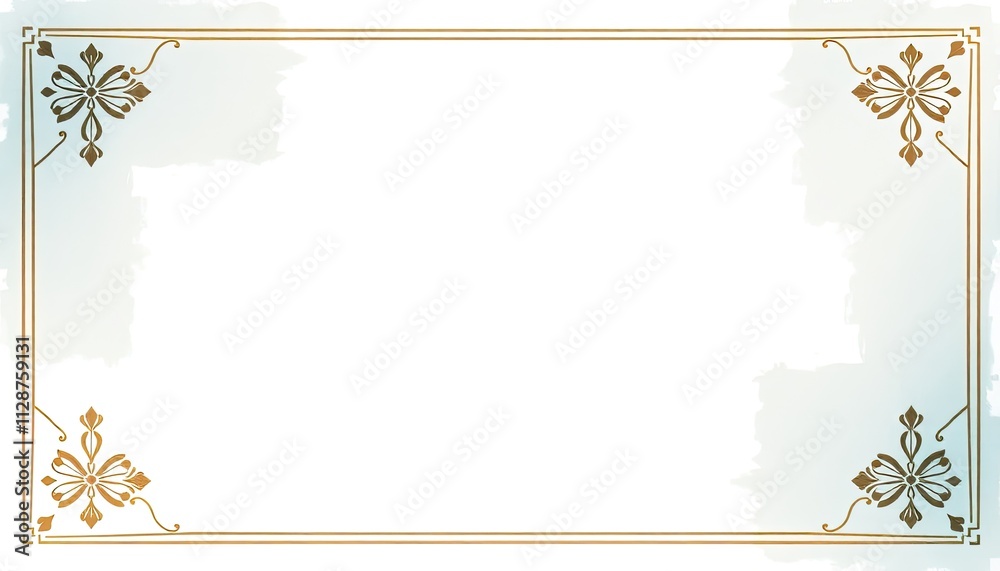 certificate background featuring delicate brushstroke textures and ...