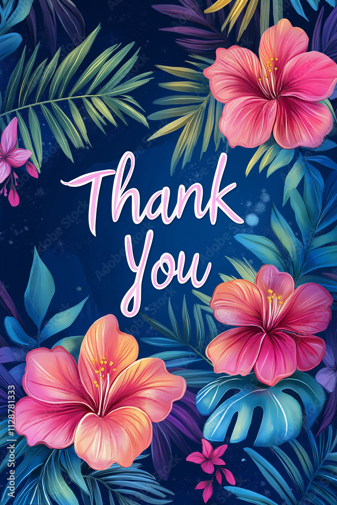 thank you background card Stock Illustration | Adobe Stock