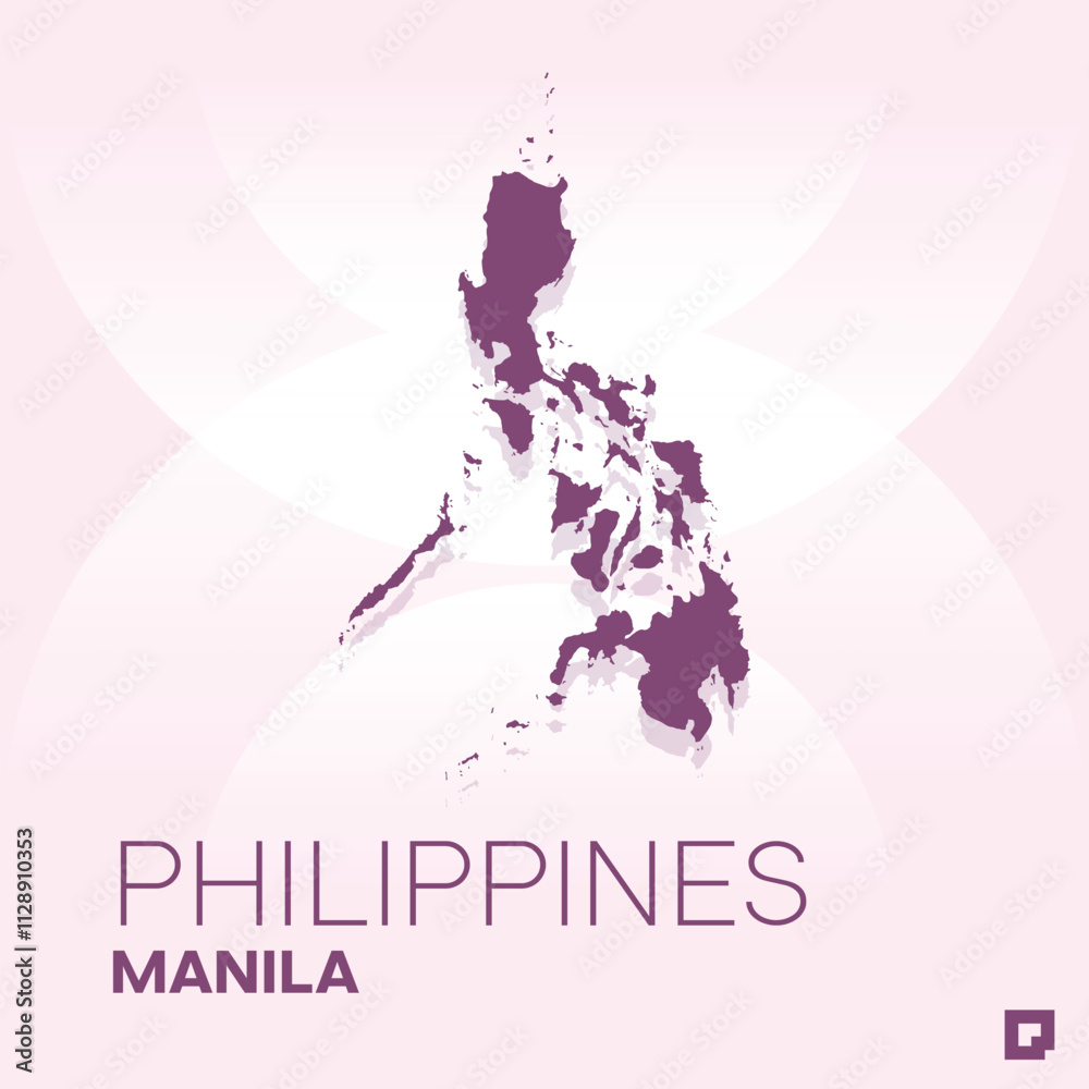 Philippines vector map, Vector map of Philippines, editable eps, AI ...
