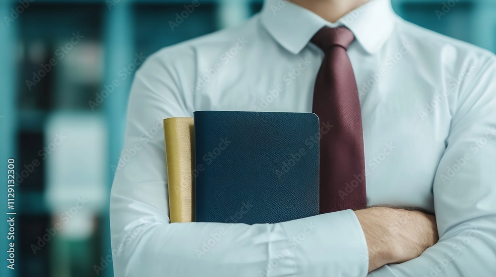 Border Control Officer Enforcing Customs Regulations with Passports and ...