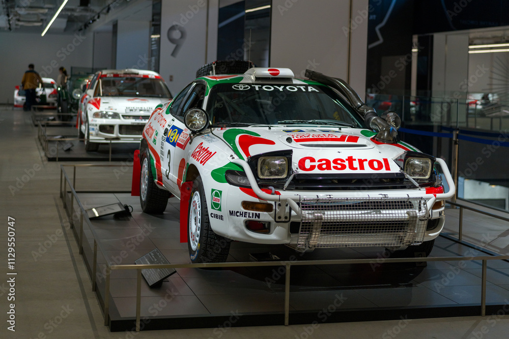FUJI, JAPAN - 23 NOVEMBER 2024: ON DISLPAY AT THE FUJI SPEEDWAY MOTOR ...