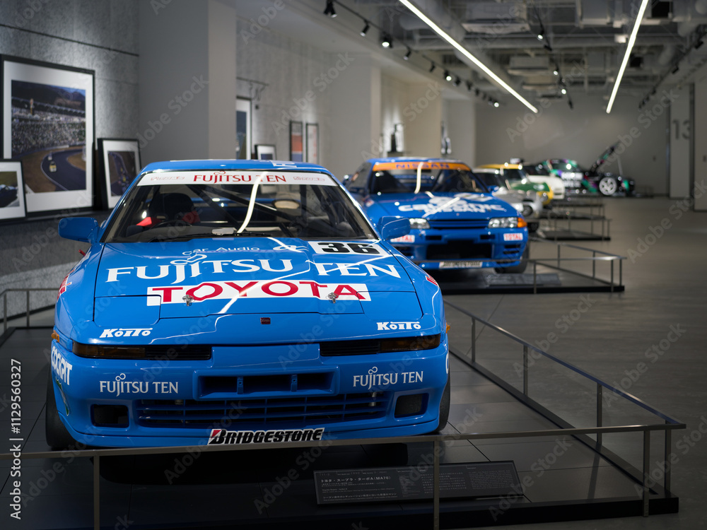 FUJI, JAPAN - 23 NOVEMBER 2024: ON DISPLAY AT THE FUJI SPEEDWAY MOTOR ...
