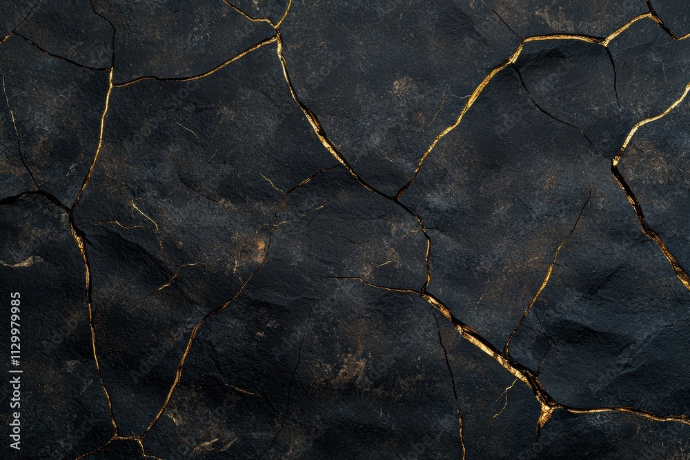 Cracked gold marble texture background Stock Illustration | Adobe Stock