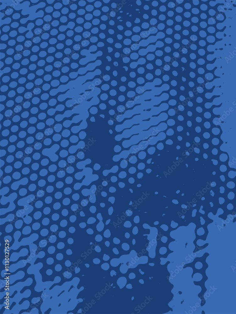 Abstract background with chaotic and dynamic dotted pattern and ...