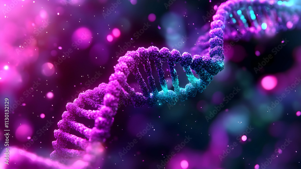 Exploring DNA's Double Helix: Structure, Function, and Genetic Code Stock Illustration | Adobe Stock