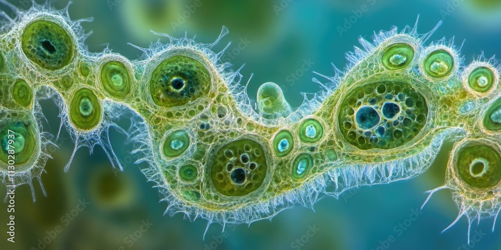Paramecium_bursaria_featuring_symbiotic_algae_highlighted_by ...