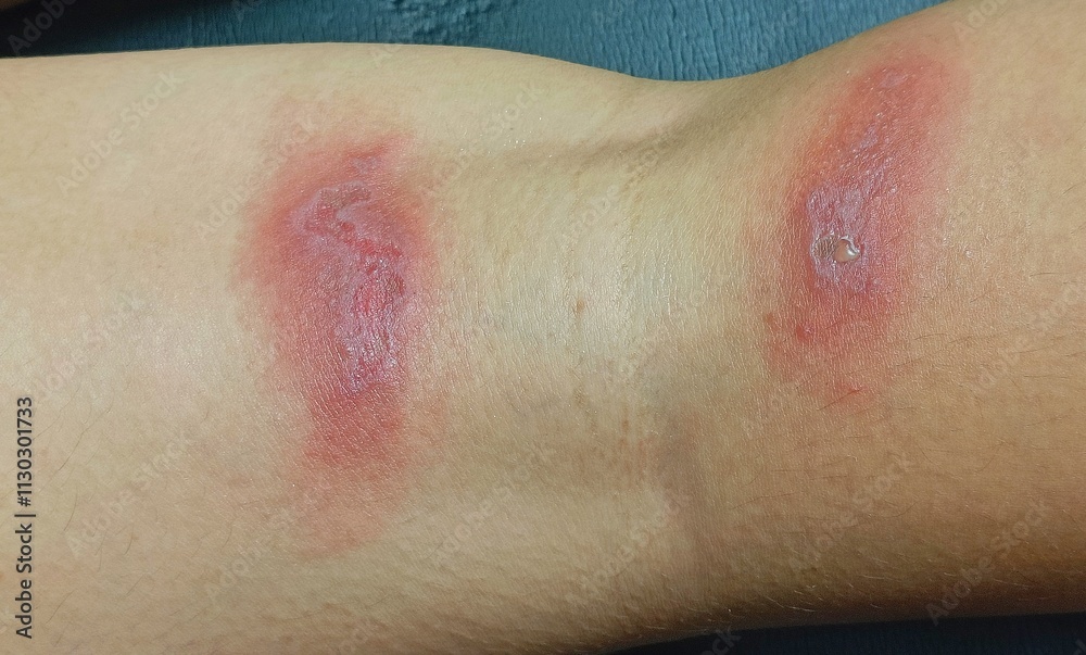 Rove beetles cause a burning sensation, and a rash of blisters. Rove ...