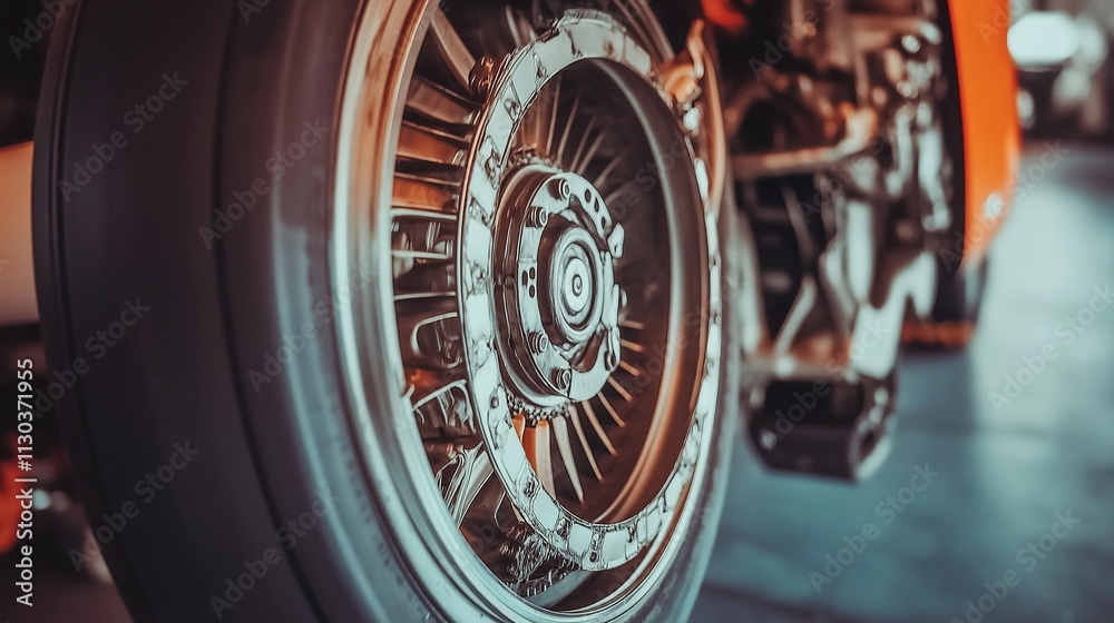 Airplane wheel compartment with mechanical components and hydraulic ...