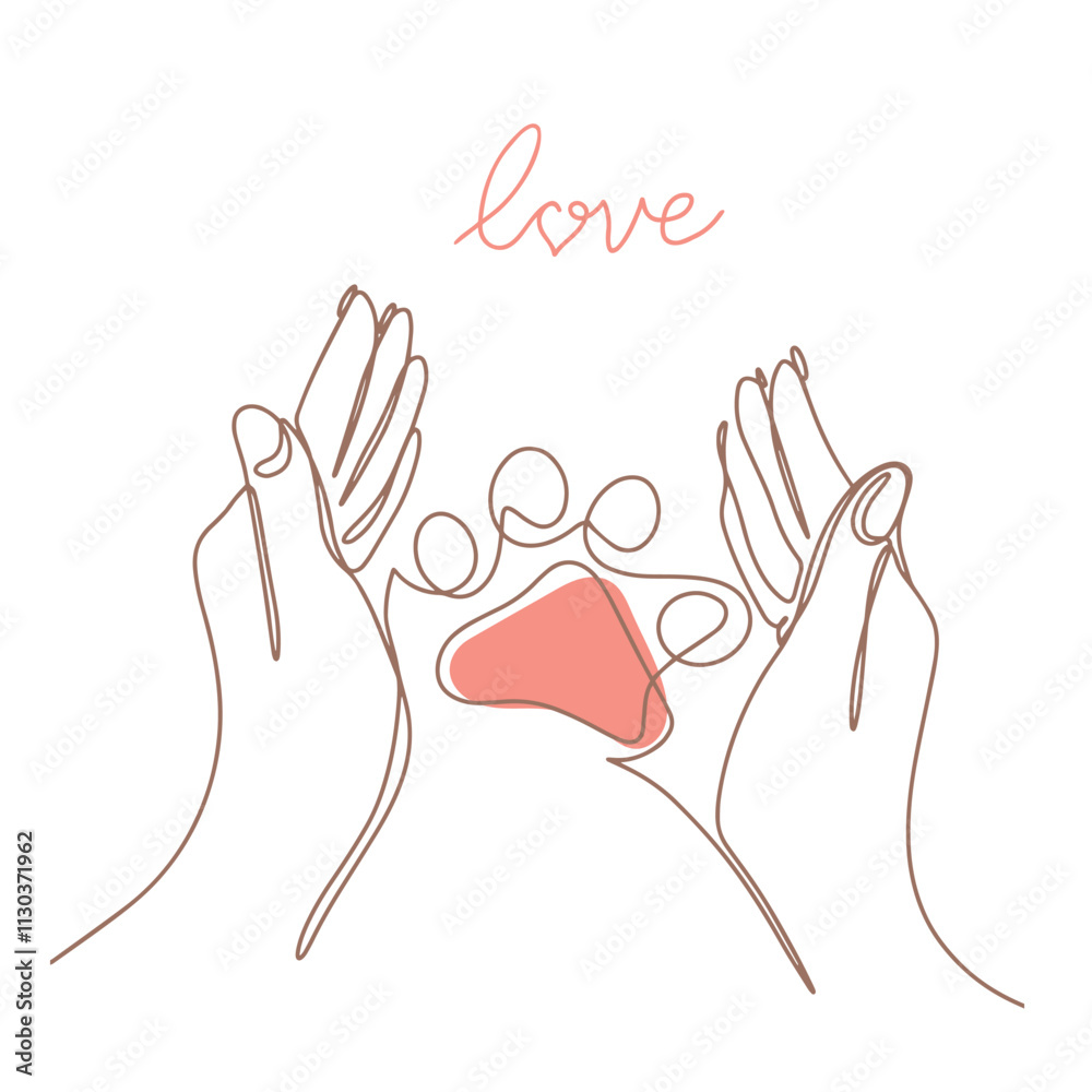 World Animal Day October 4th. Wildlife Protection. Animal Paw to ...