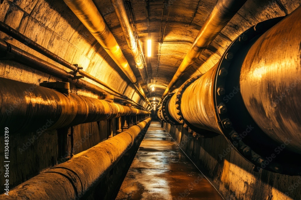 Exploring an underground network of large industrial pipes insights ...