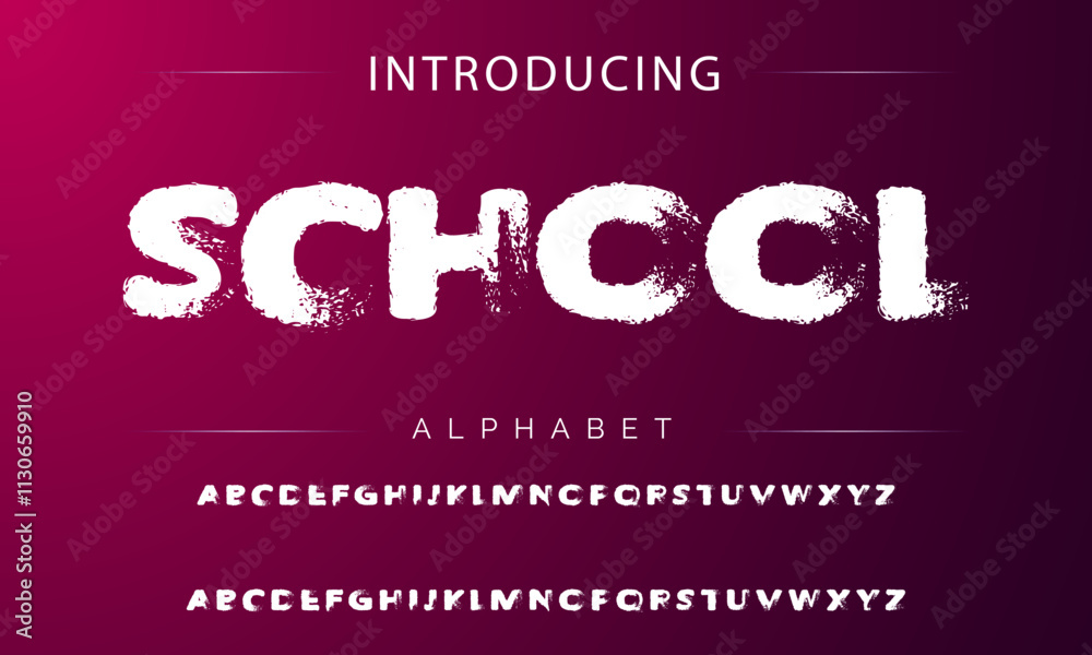 Hand drawn vector alphabet. Modern monoline signature script font ...