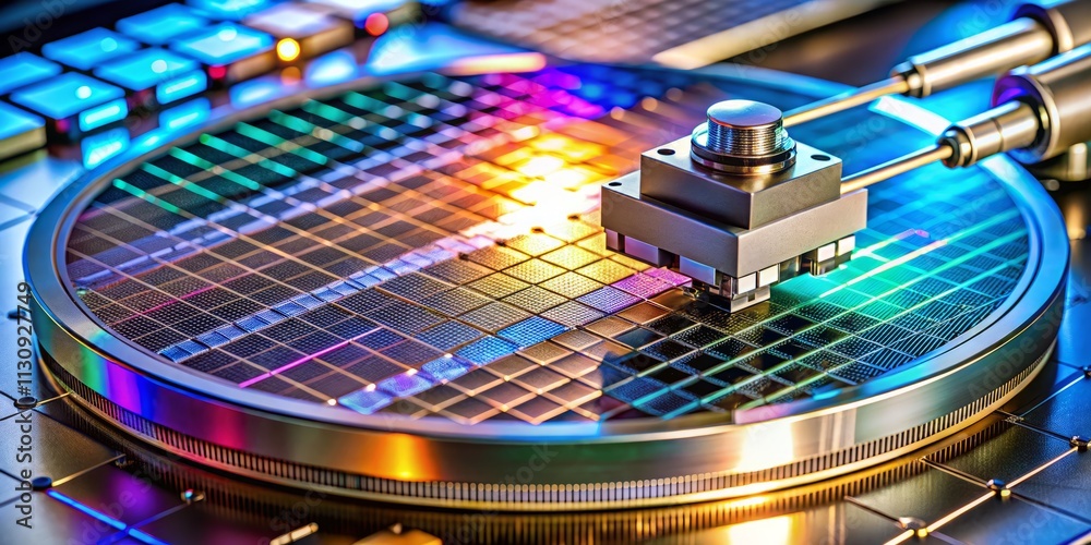 Rf Probe Station Semiconductor Wafer Inspection Silicon Wafer Testing Microchip Production